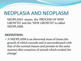 Neoplasia | PPTX