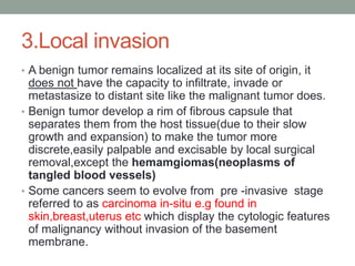 Neoplasia: Nomenclature, Staging and Grading | PPTX