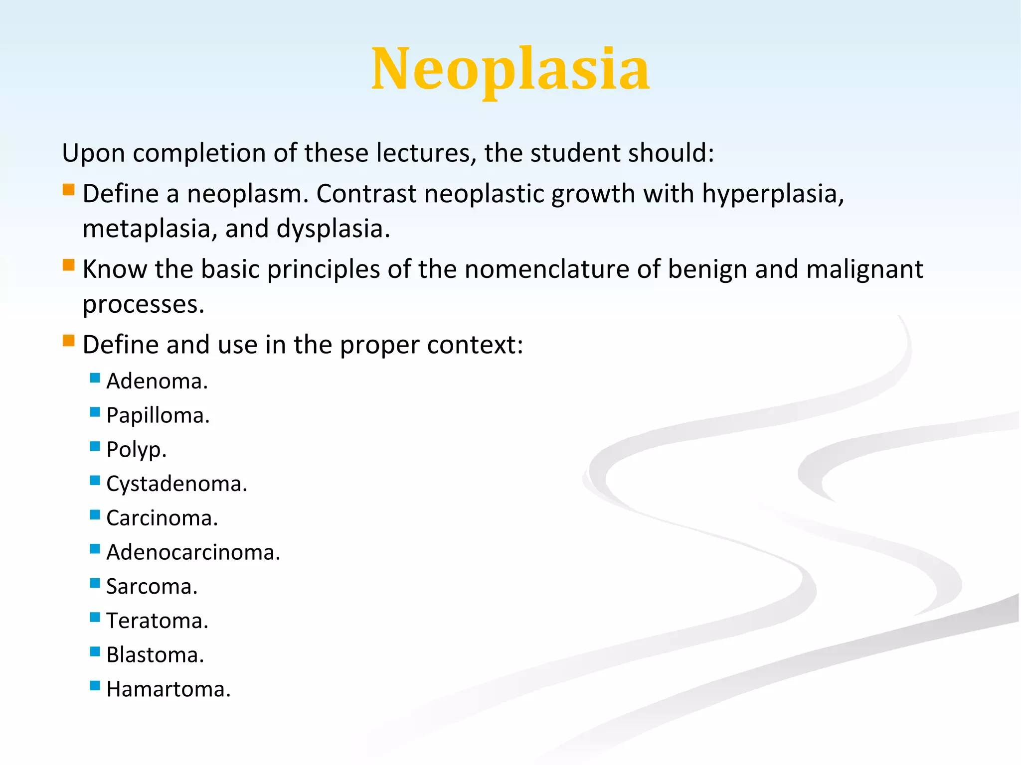 Neoplasia | PPT