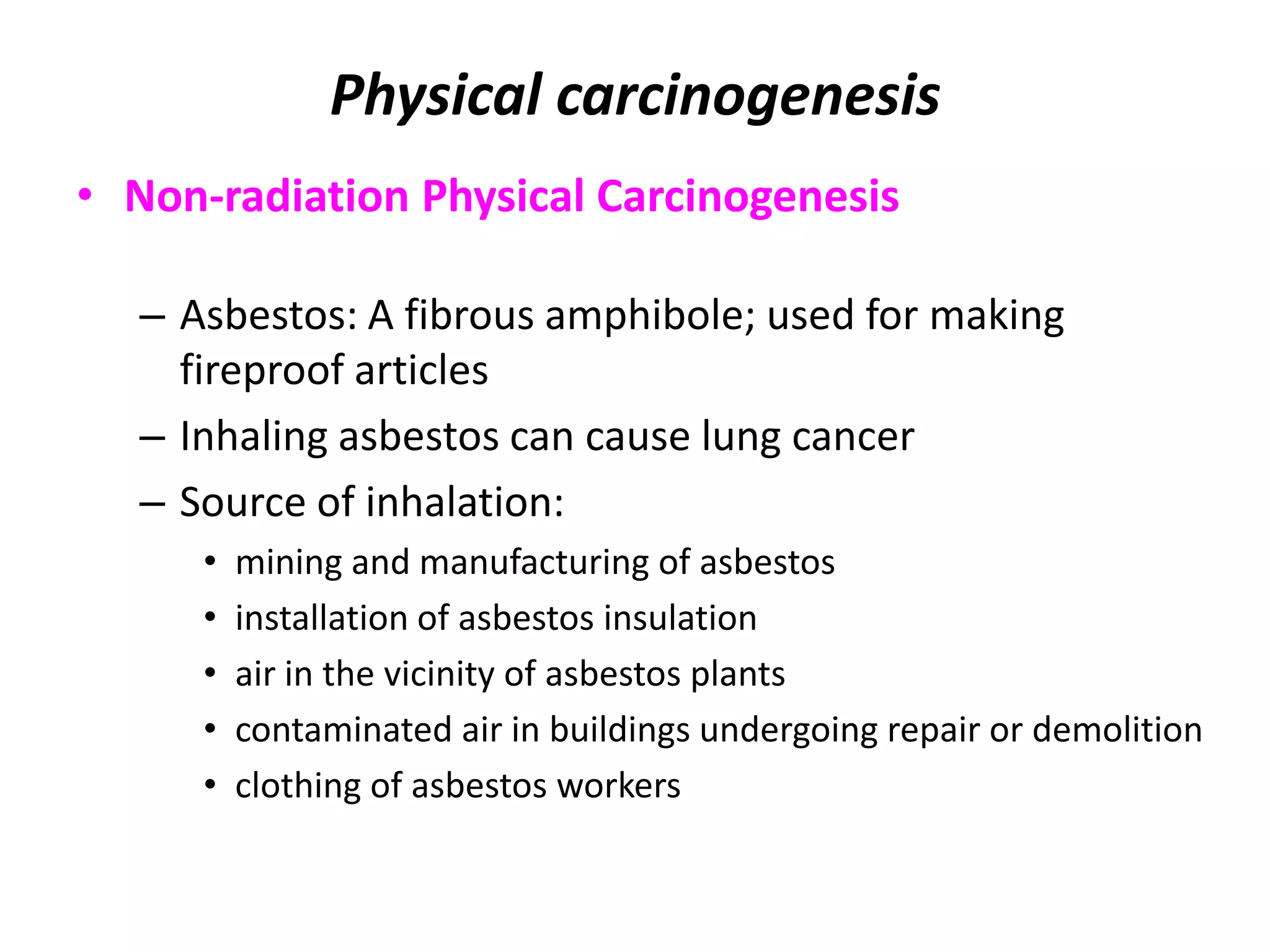 Neoplasia Etiology and pathogenesis of cancer | PPTX