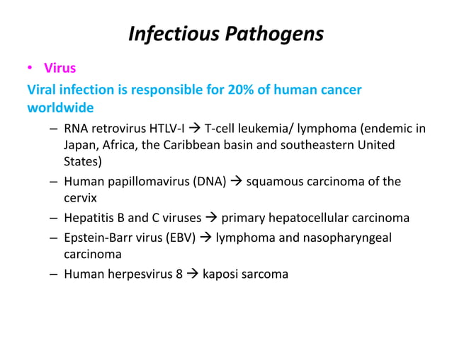 Neoplasia Etiology and pathogenesis of cancer | PPTX | Cancer ...