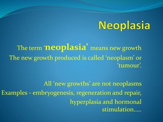 Neoplasia | PPTX