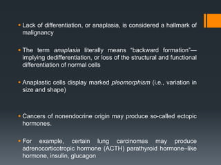 Neoplasia | PPTX