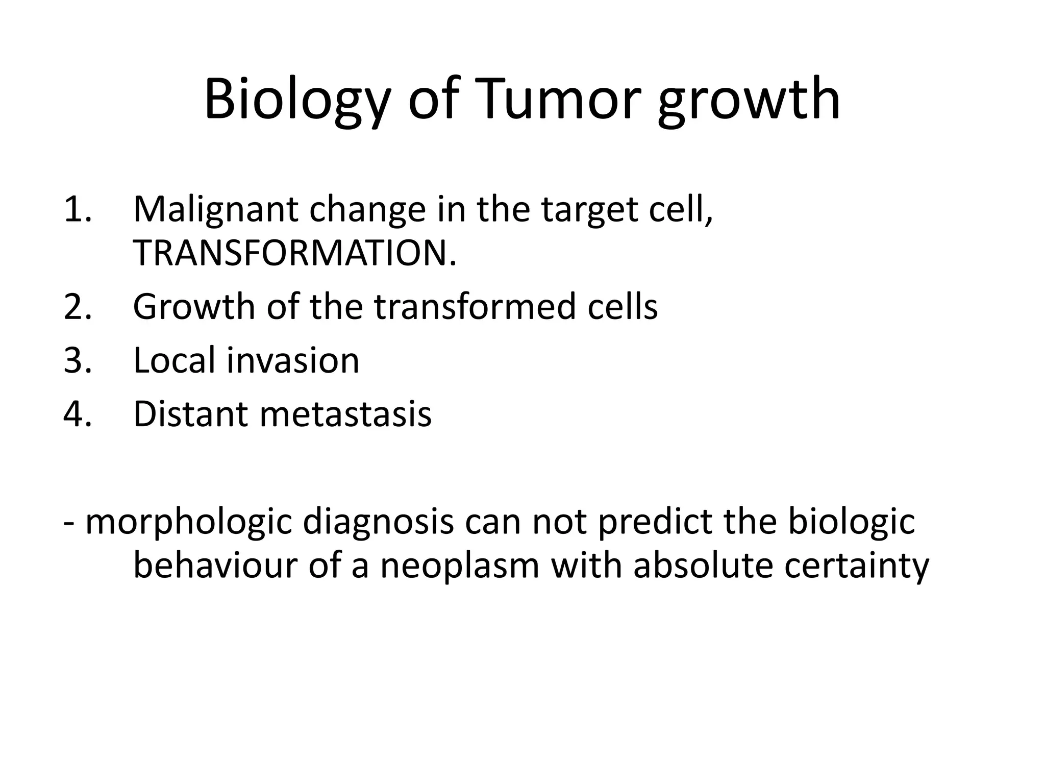 powerpoint presentation on NEOPLASIA and different types | PPT