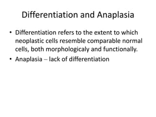 powerpoint presentation on NEOPLASIA and different types | PPT