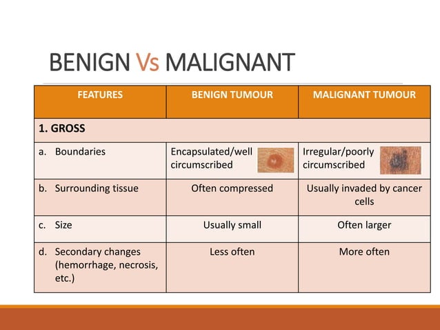 NEOPLASIA, cancer, Benign and malignant tumor | PPTX