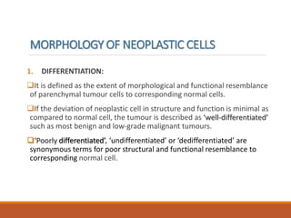 NEOPLASIA, cancer, Benign and malignant tumor | PPTX
