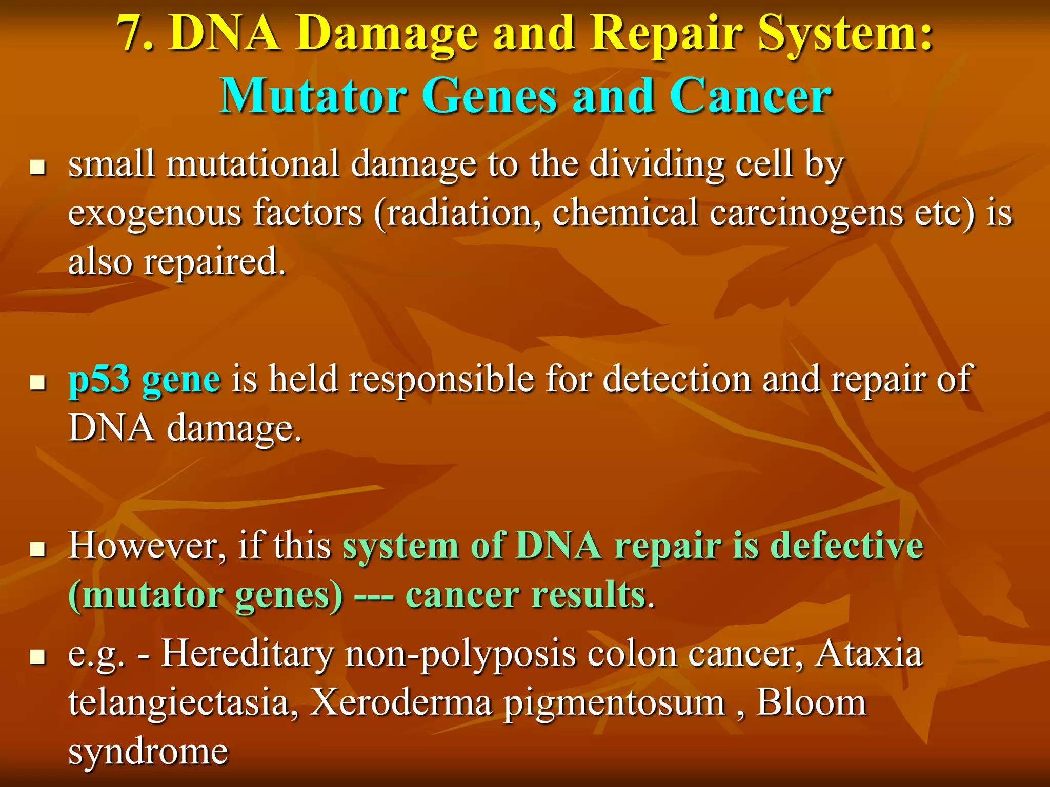 NEOPLASIA: CARCINOGENESIS | PPT