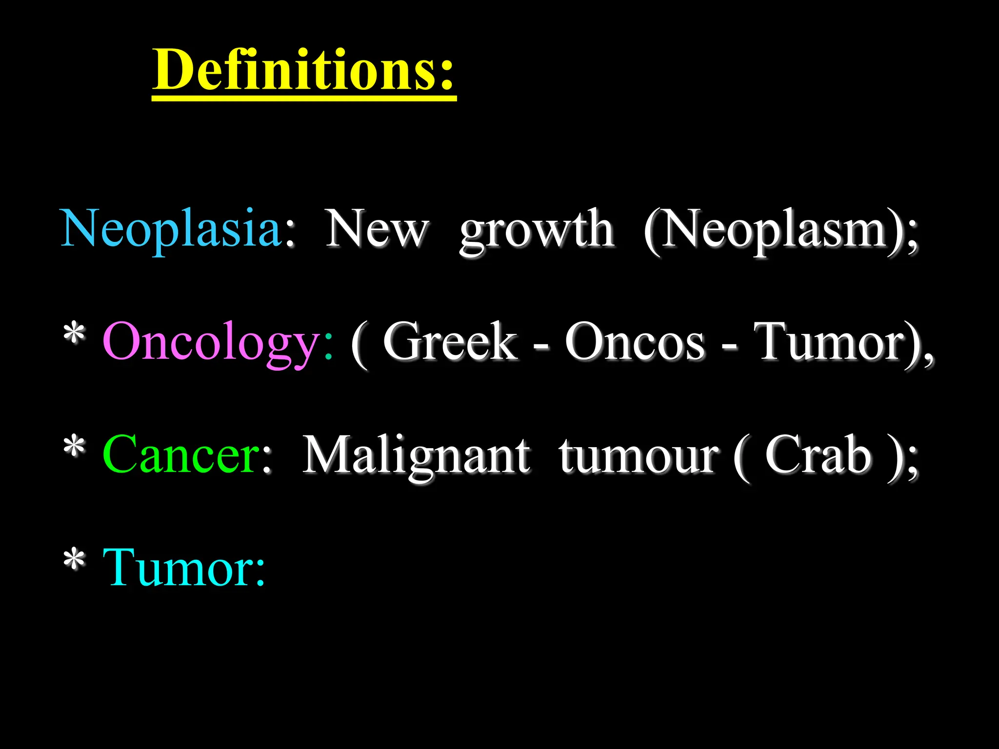 Chapter neoplasia-basics general pathology | PDF