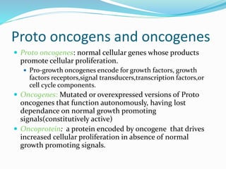 Neoplasia part 2nd protoncogens | PPTX | Endocrine and Metabolic ...