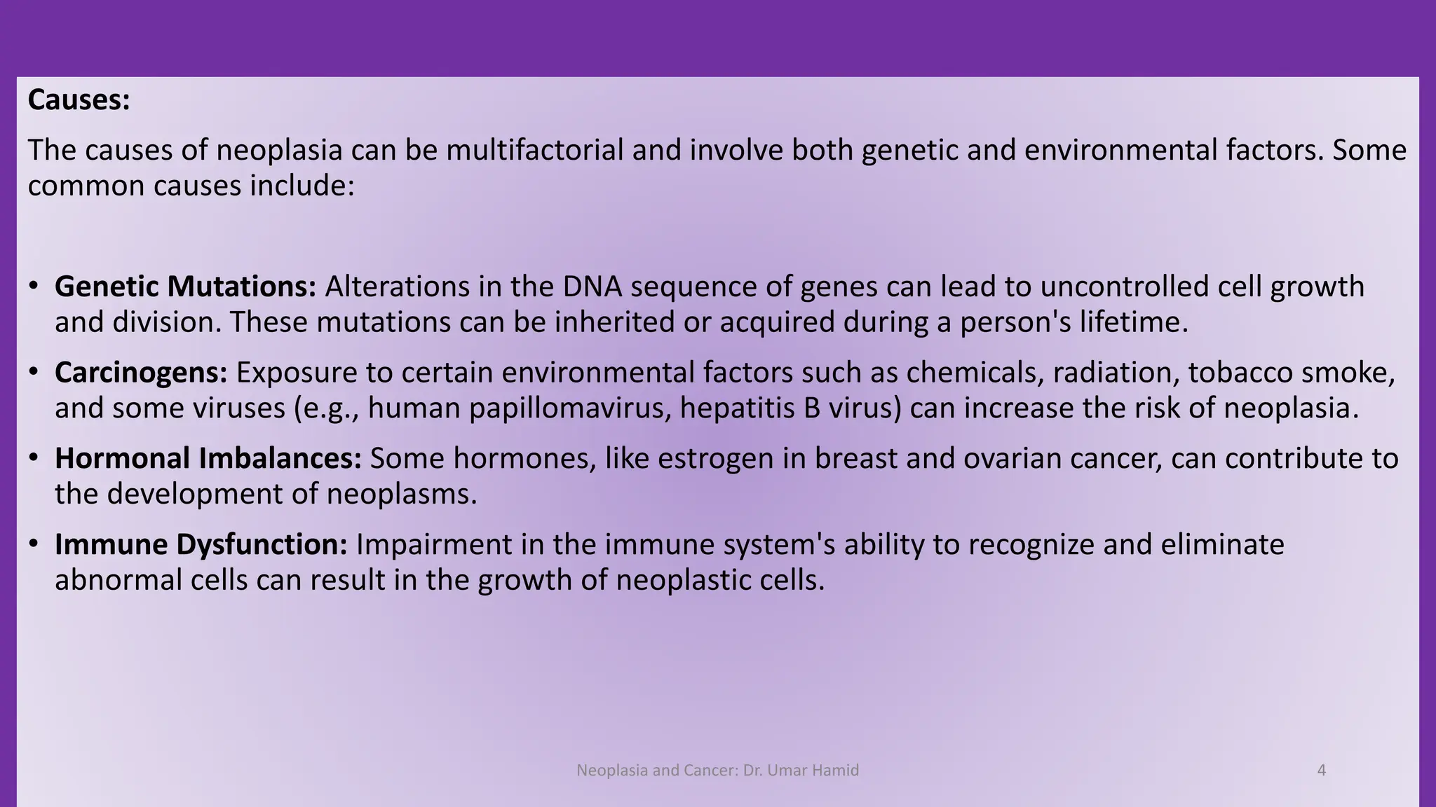 Neoplasia and Dysplasia.pptx