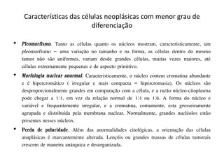 Neoplasia e reconstrução tecidual | PPTX