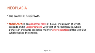NEOPLASIA for MBBSBDS students.pptx vgg | PPTX