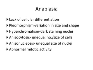 Neoplasia general consideration | PPT