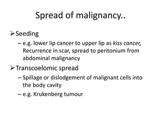 Neoplasia general consideration | PPTX