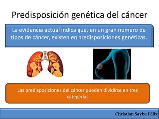 Neoplasias epidemiologia- | PPTX