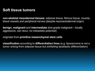 Soft Tissue Tumors | PPTX