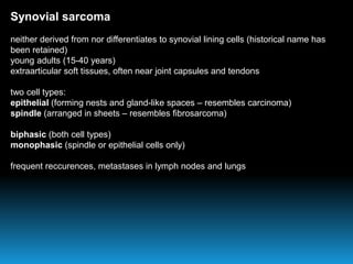Soft Tissue Tumors | PPTX
