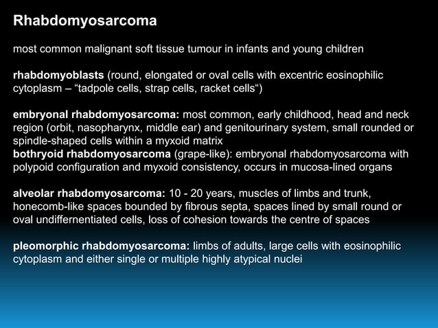 Soft Tissue Tumors | PPTX