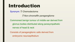 Neoplasm of middle ear, accoustic neuroma.pptx