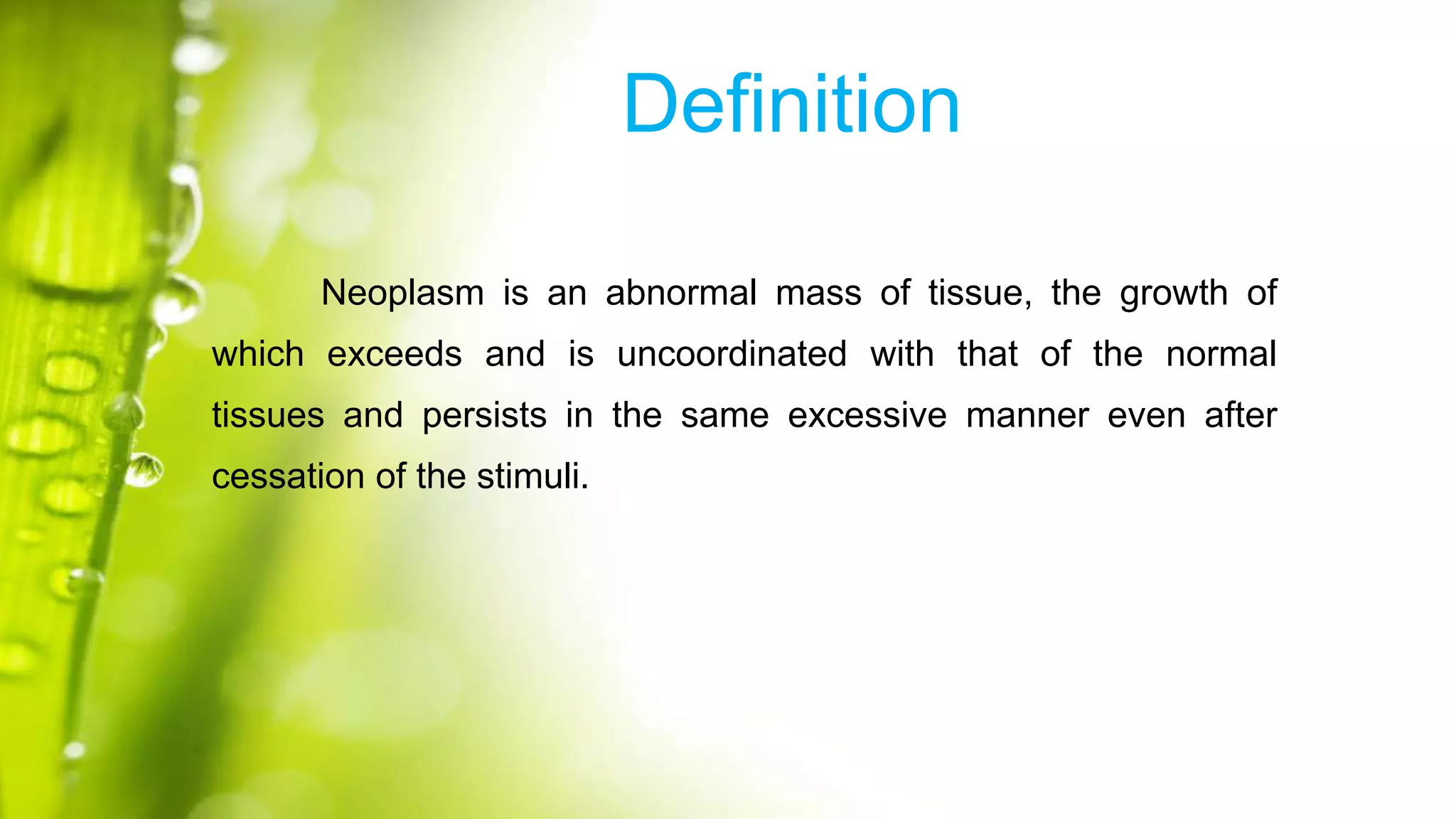 Neoplasm | PPTX