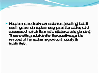 Neoplasms | PPT