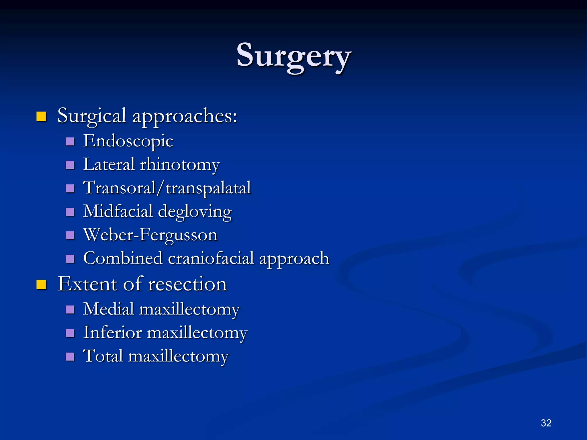 Neoplasms of nose and para nasal sinuses.ppt
