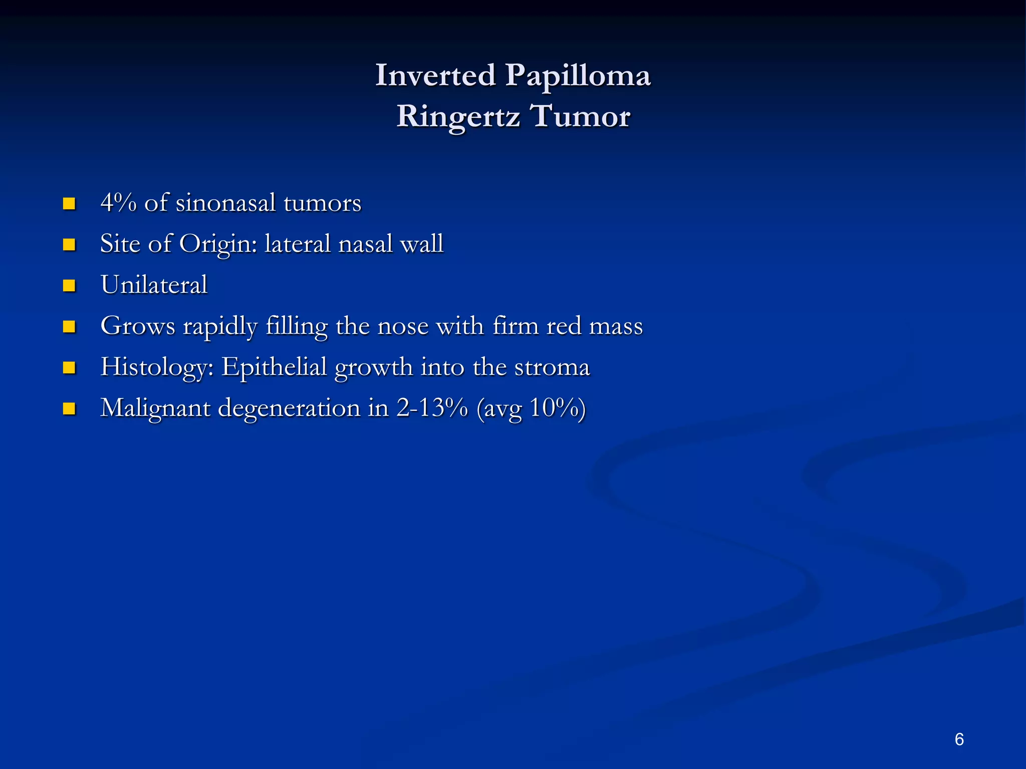 Neoplasms of nose and para nasal sinuses.ppt
