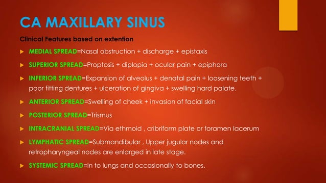Neoplasms of paranasal sinuses.....by Navas shareef p p | PPTX | Ear ...