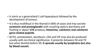 Neoplasms of the thyroid | PPTX