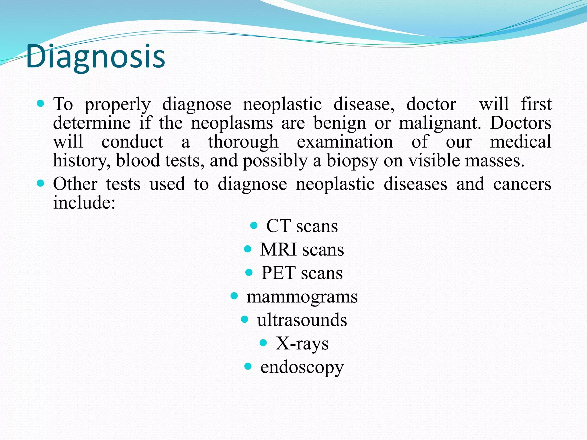 Neoplastic disease | PPTX