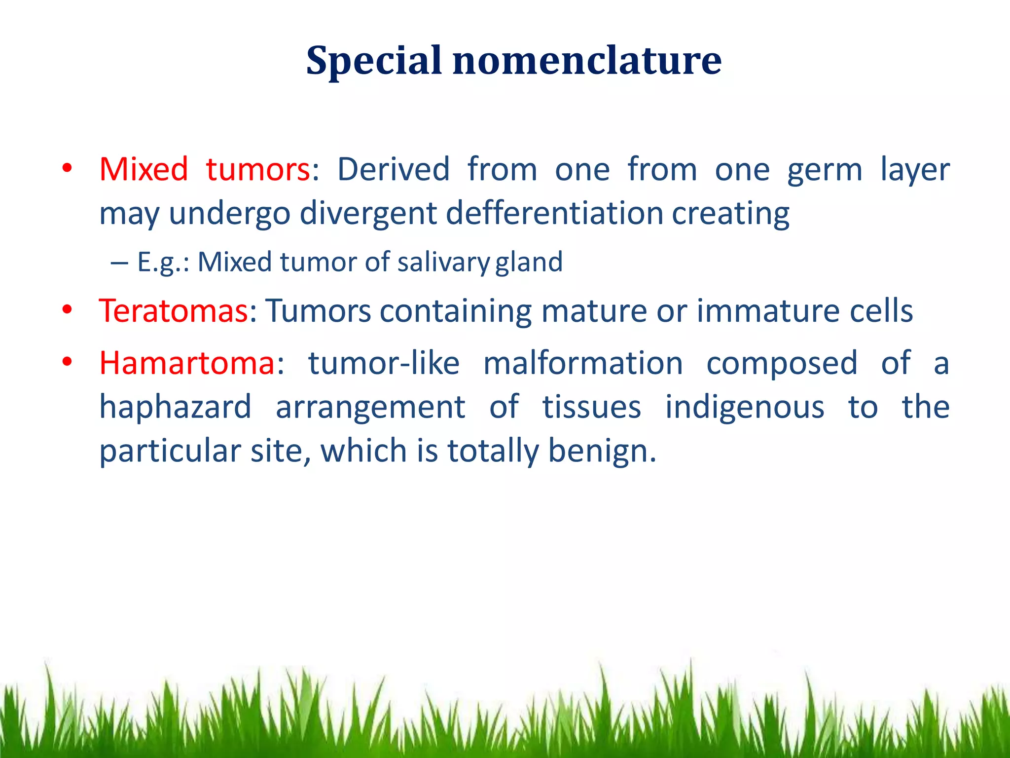 Neoplastic diseases | PPTX