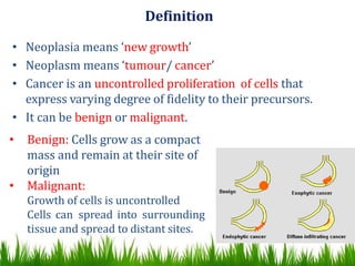 Neoplastic diseases | PPTX