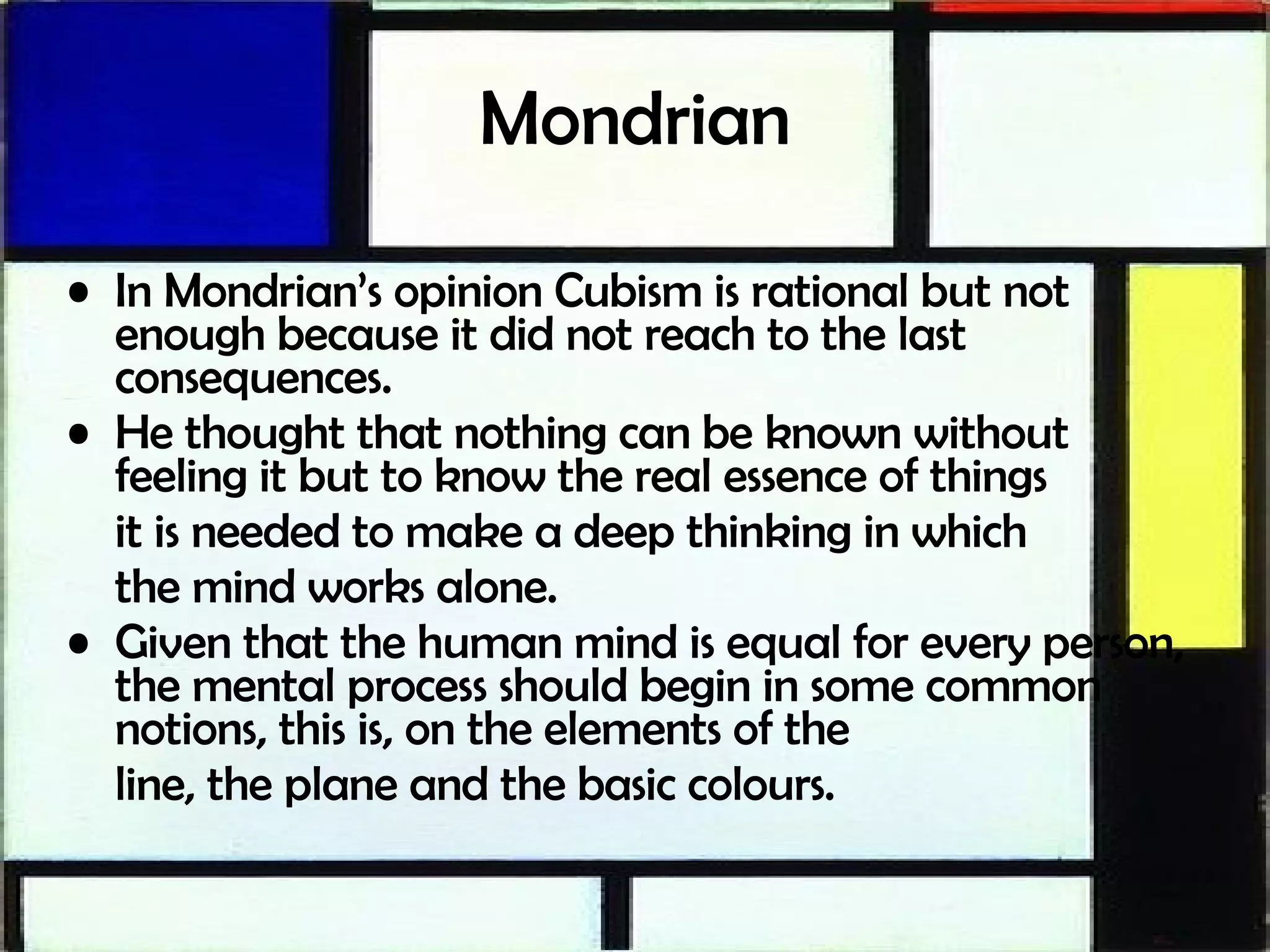 Neo-Plasticism | PPT