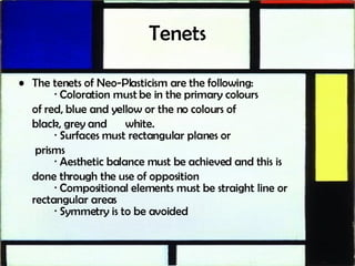Neo-Plasticism | PPT