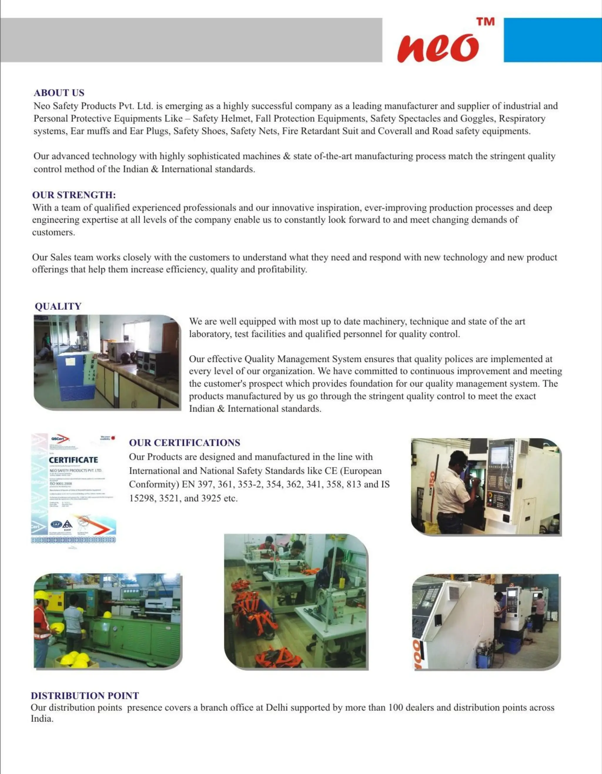 NEO safety products.pdf safety helmet etc. | PDF
