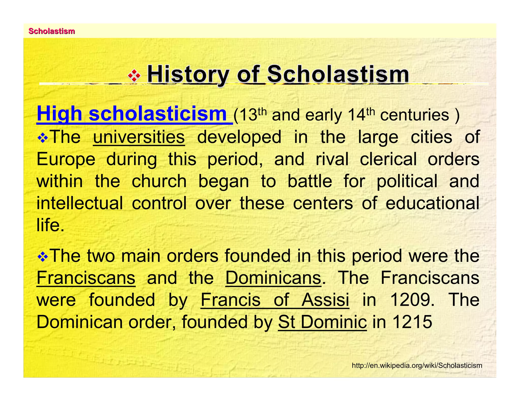 Neo Scholastism, Strenghts & Weaknesses Of Realism | PDF