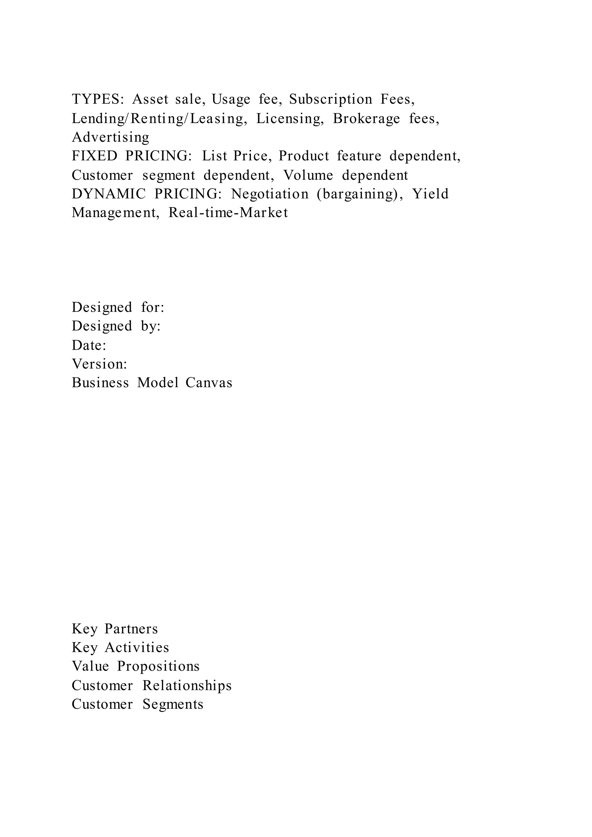 (Neos Chronos Business Model Canvas Word) (Neos Chronos B | PDF