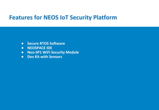 NEOS IoT Security Platform : System-on-module with WiFi and TPM ...