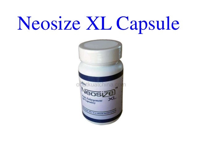 Neosize xl capsule