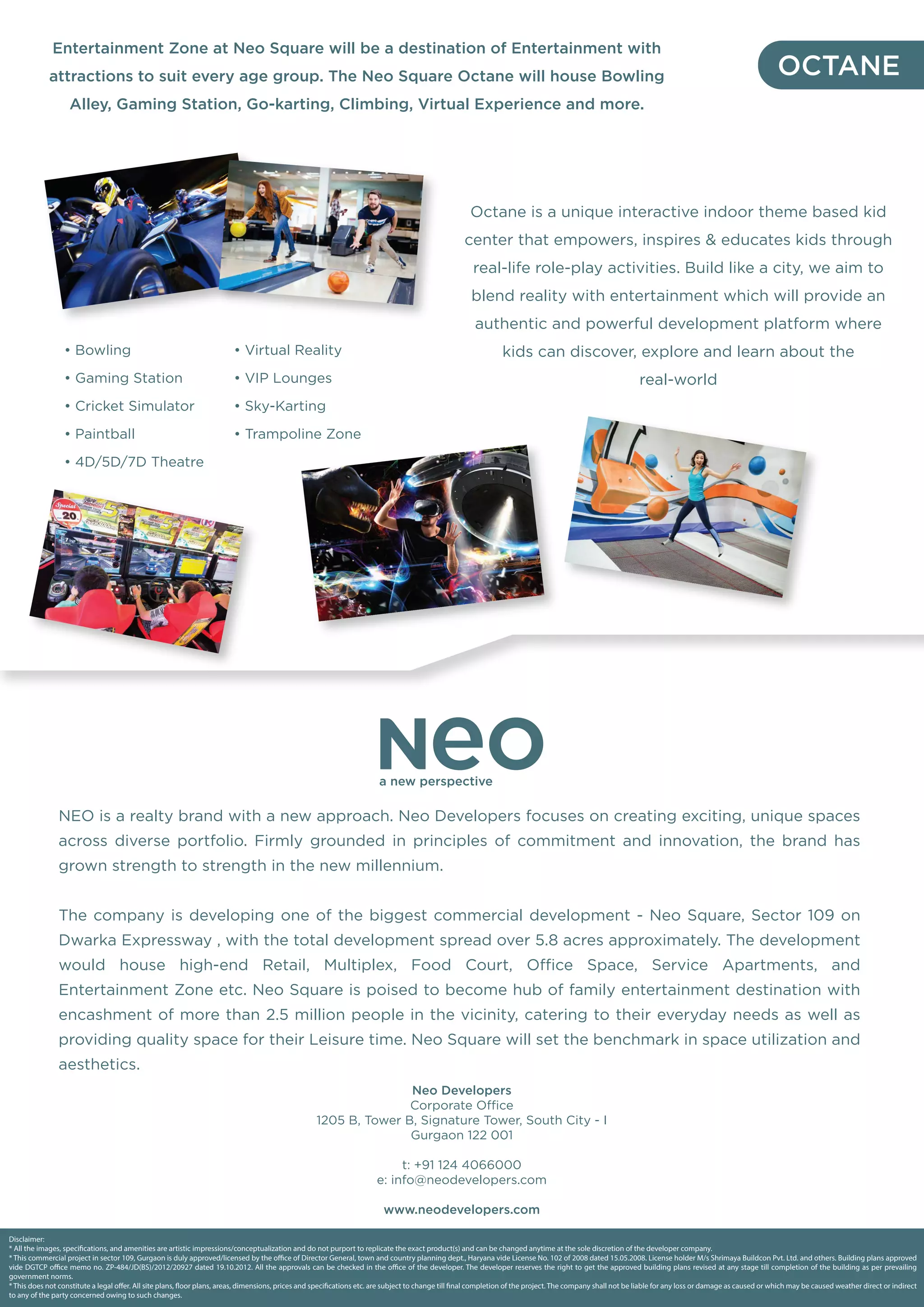 Smart Commercial Property on Dwarka Expressway - Neo Developers | PDF