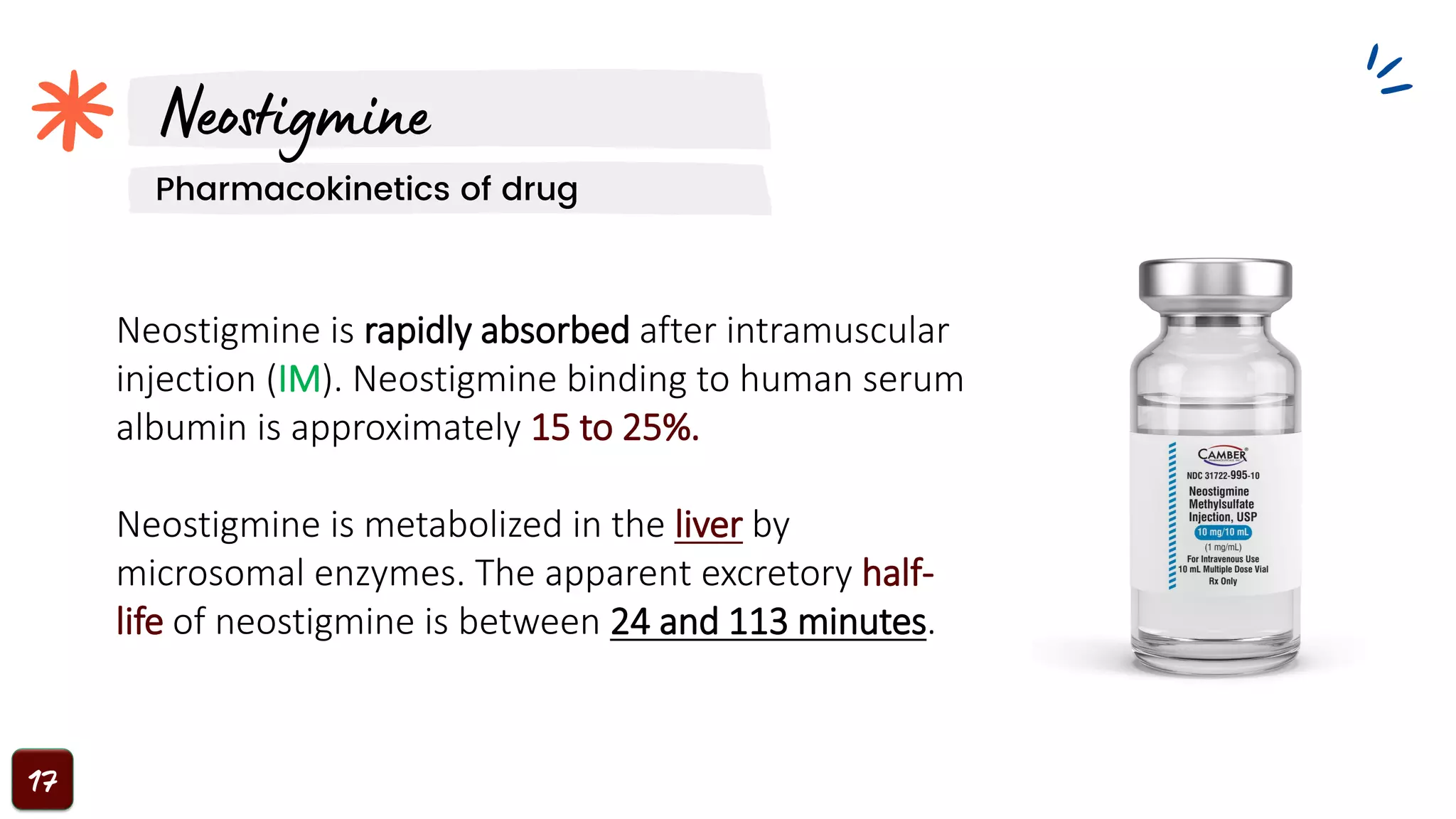 Neostigmine - Mechanism of action, indications and side effects | PDF