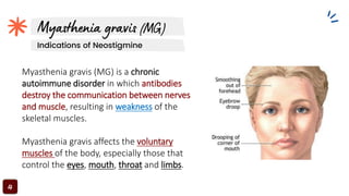 Neostigmine - Mechanism of action, indications and side effects | PDF