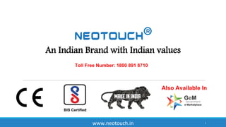 Neotouch Interactive Flat Panel Detail View | PPTX | Consumer ...