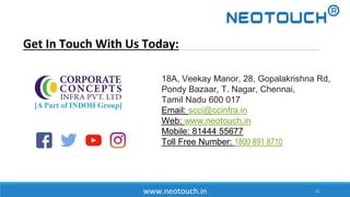 Neotouch Interactive Flat Panel Detail View | PPTX | Consumer ...