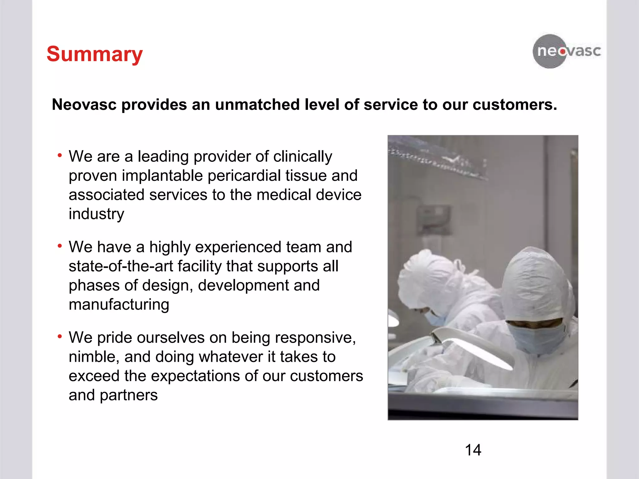 Neovasc Surgical Division | PPT