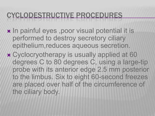 Neovascular glaucoma | PPTX