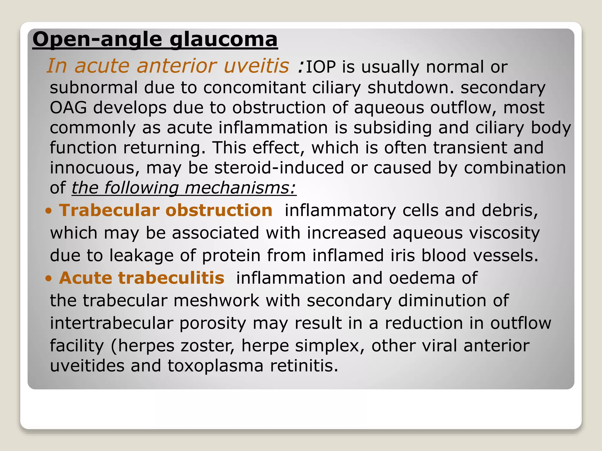 Neovascular glaucoma | PPSX