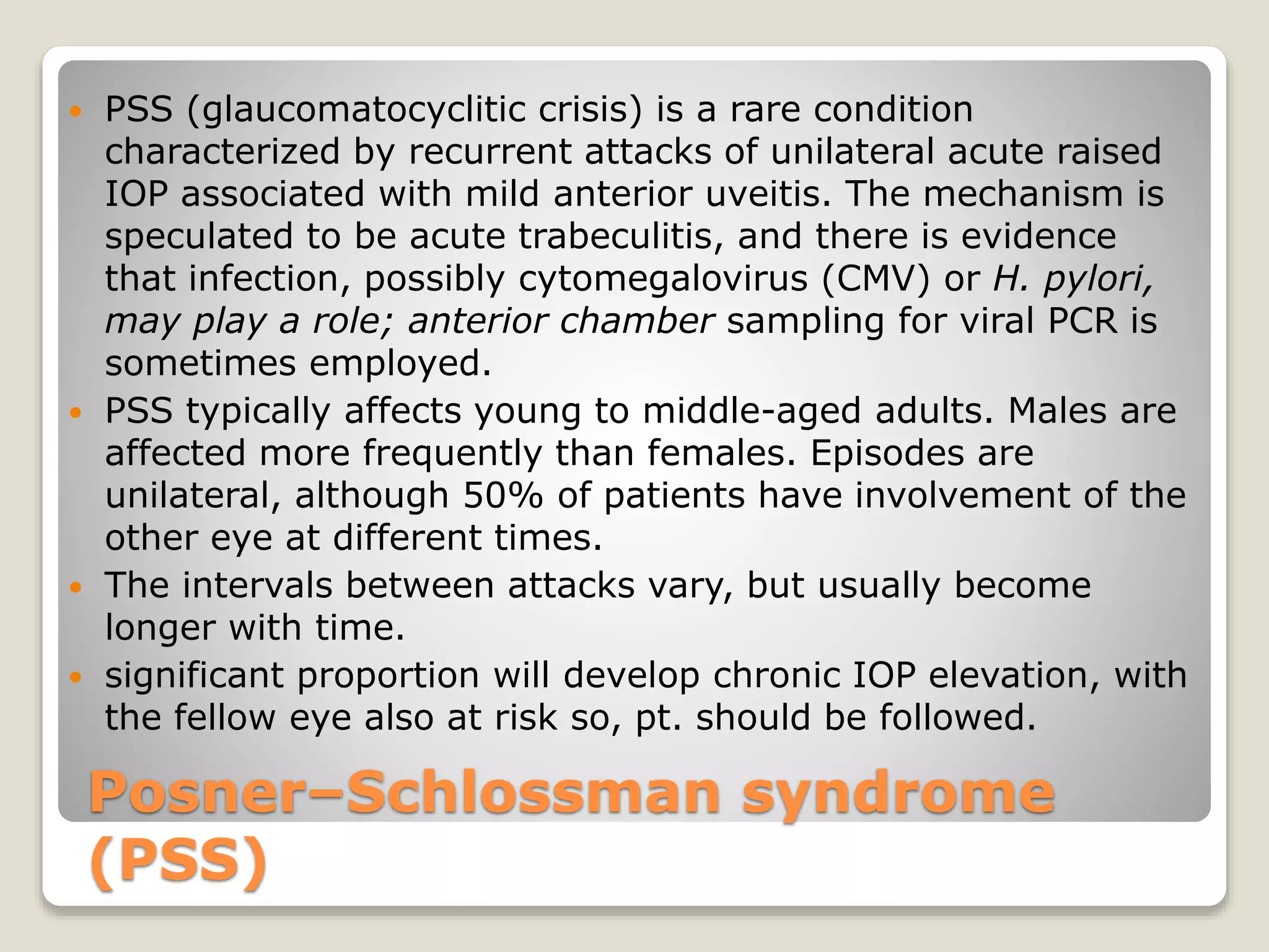 Neovascular glaucoma | PPSX