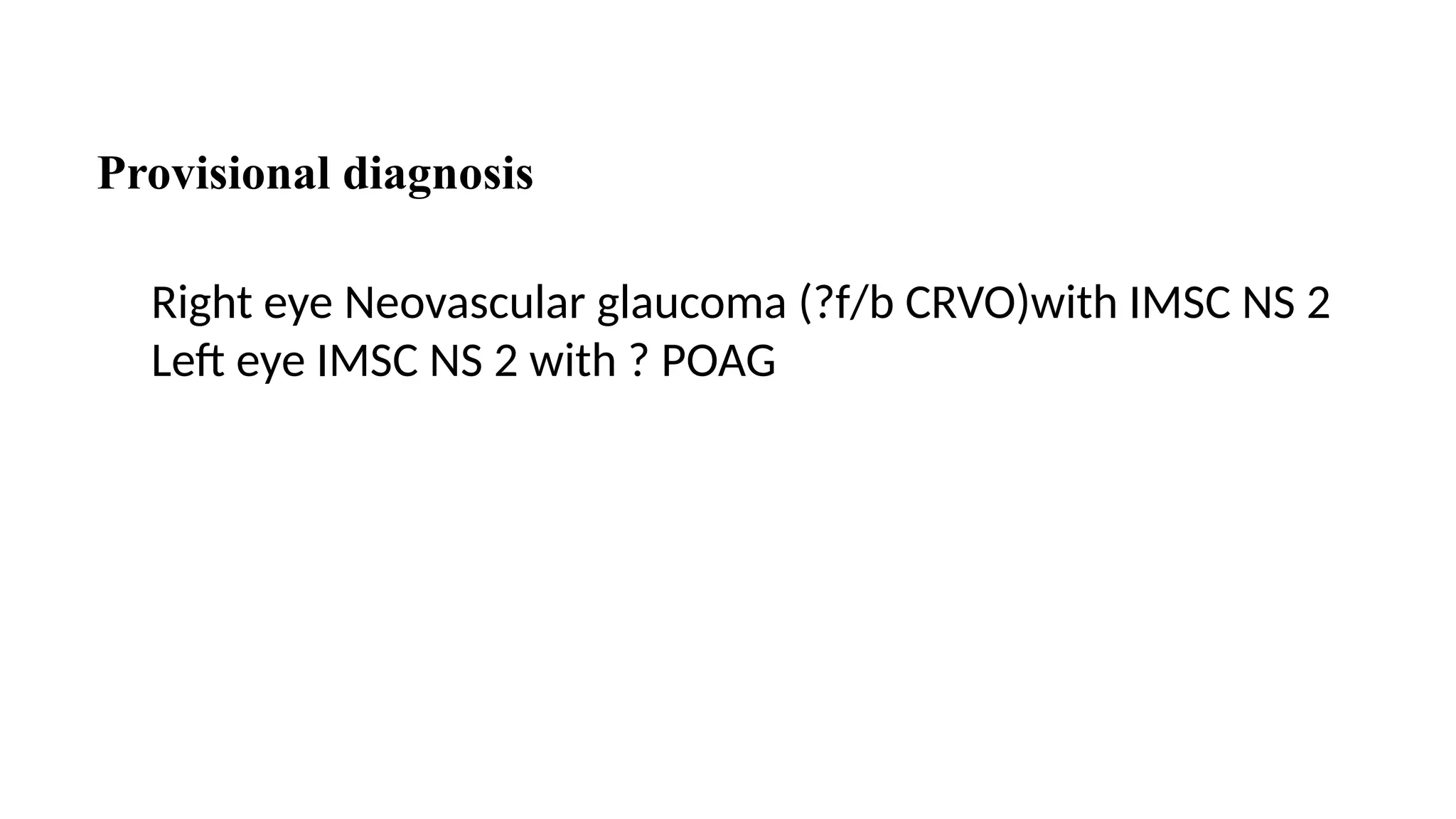 neovascular glaucoma.pptx..................... | PPTX